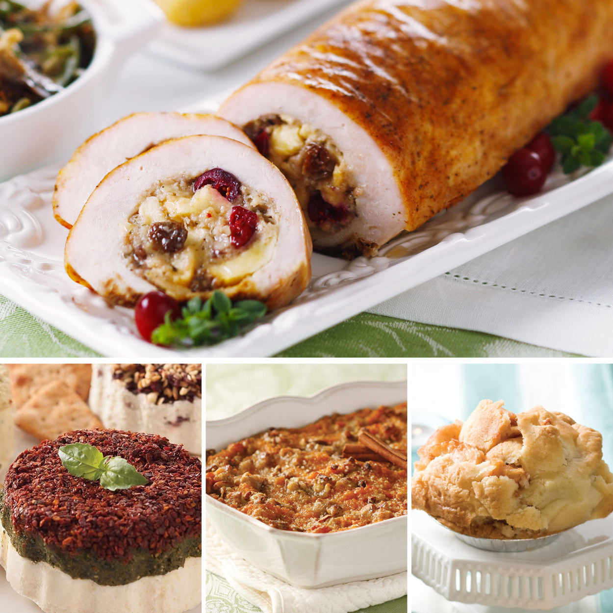 Stuffed Turkey Breast Dinner – Gourmet Meal Delivered – Mackenzie Limited