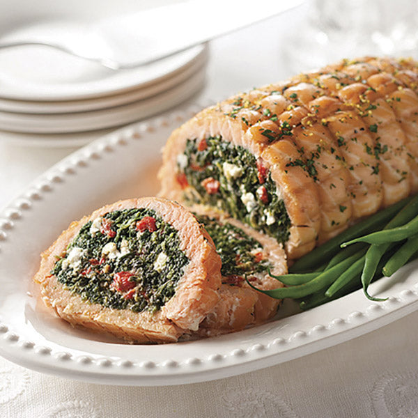Buy Premium Seafood Online: One Stuffed Salmon Roast – Mackenzie Limited