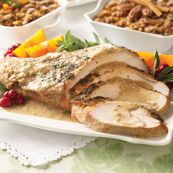 Gourmet Entrees Delivered: Turkey Breast with Gravy – Mackenzie Limited